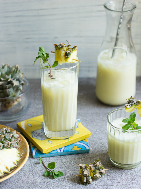 The Blurry Lime | SAVOURY PINEAPPLE LASSI