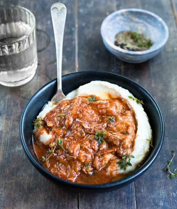 The Blurry Lime | LAMB RAGOUT WITH CAULIFLOWER MASH