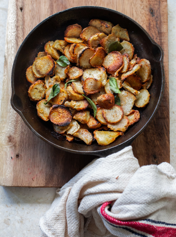 The Blurry Lime | OVEN-ROASTED TARO