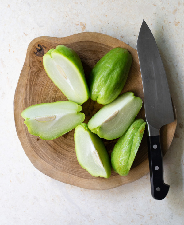 The Blurry Lime | THAI CHAYOTE SALAD