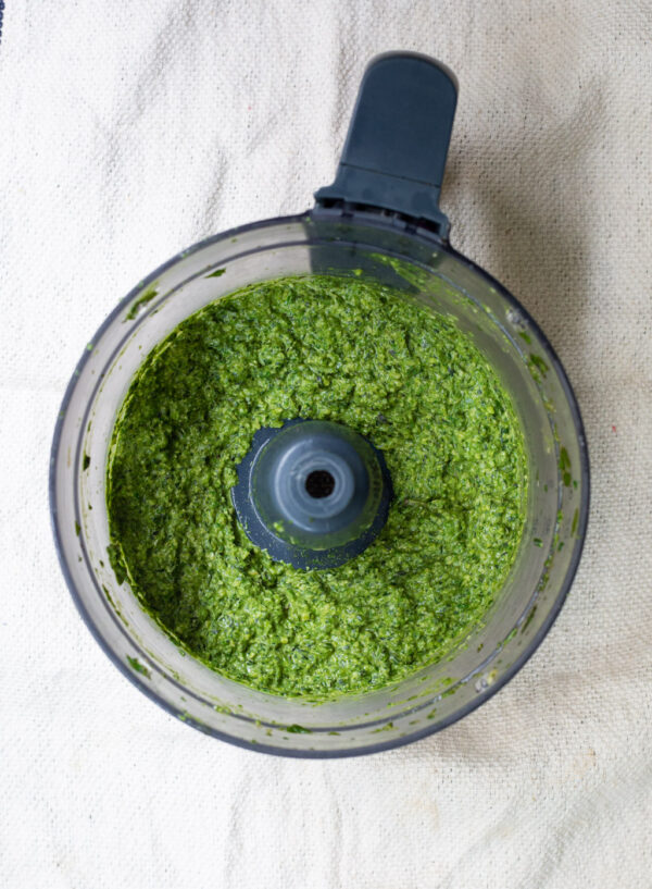 The Blurry Lime | PASTA WITH SPINACH & CHILLI PESTO + QUICK ROASTED ...